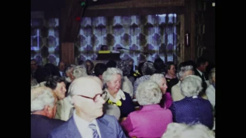 Germany 1975, Retro Dining Scene from th... | Stock Video | Pond5