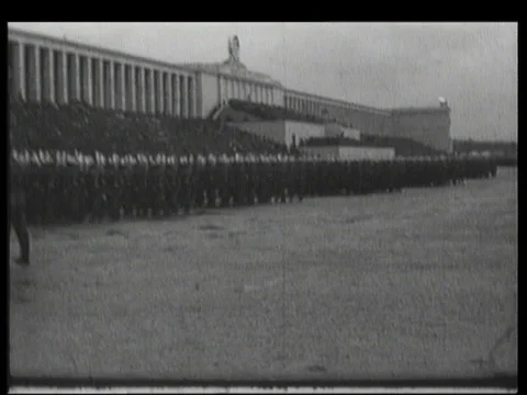 GERMANY: Adolf Hitler opens Nazi Rally a... | Stock Video | Pond5