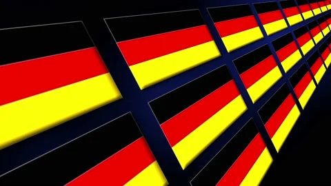 Germany Flag Animated Background 3d Anim... | Stock Video | Pond5