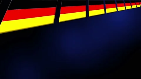 Germany Flag Animated Background 3d Anim... | Stock Video | Pond5