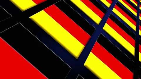 Germany Flag Animated Background 3d Anim... | Stock Video | Pond5