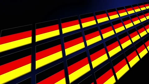 Germany Flag Animated Background 3d Anim... | Stock Video | Pond5
