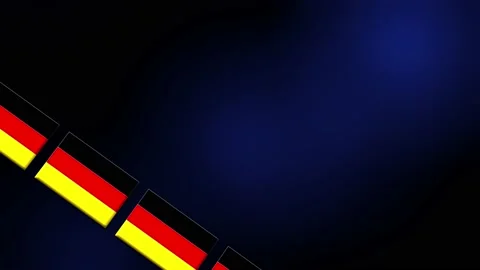 Germany Flag Animated Background 3d Anim... | Stock Video | Pond5