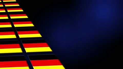 Germany Flag Animated Background 3d Anim... | Stock Video | Pond5