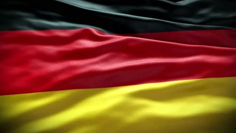 Germany Flag Realistic Loop Animation | Stock Video | Pond5