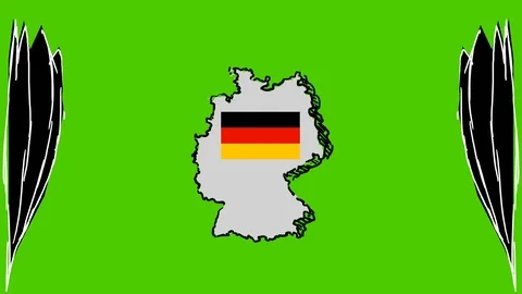 Germany - Hand-Drawn Animation - leaves ... | Stock Video | Pond5