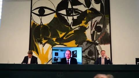 Germany to invest 200 billion euros in e... | Stock Video | Pond5