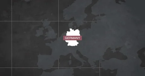 Map Of Germany Stock Video Footage | Royalty Free Map Of Germany Videos ...