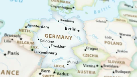 Map Of Germany Stock Video Footage | Royalty Free Map Of Germany Videos ...