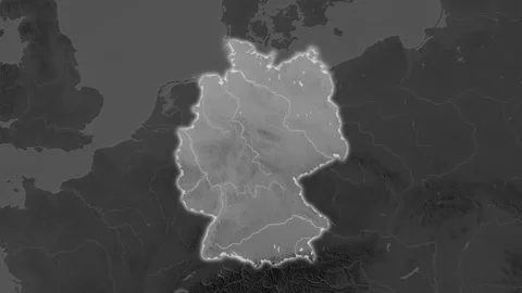 Map Of Germany Stock Videos – Royalty-Free HD & 4K Videos