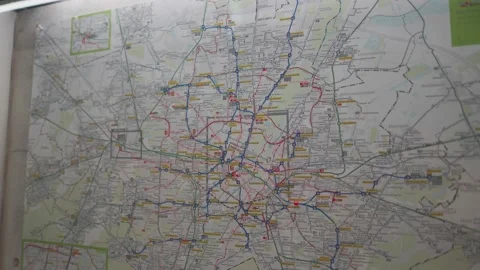 Transport Map Stock Footage ~ Royalty Free Stock Videos | Pond5