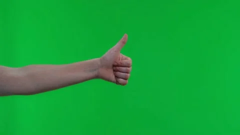 Like gesture. Woman hand move showing th... | Stock Video | Pond5