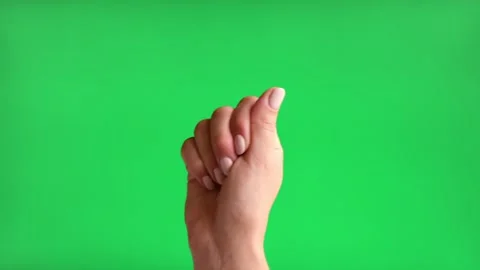 Gestures pack. Female Hand Knocking on C... | Stock Video | Pond5
