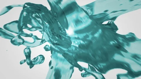 Get started-Water Splash | Stock Video | Pond5