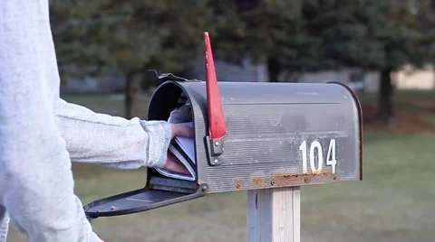 Getting Mail Stock Video Footage | Royalty Free Getting Mail Videos | Pond5