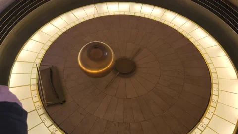 Getty Observatory Time Orb Clock Ball | Stock Video | Pond5