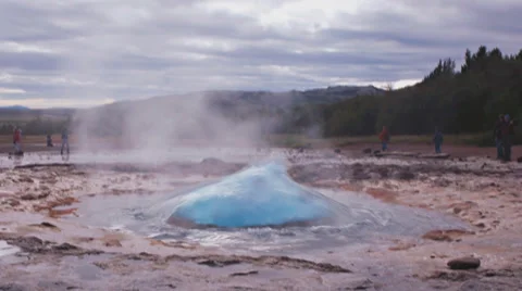 Geyser Stock Video Footage | Royalty Free Geyser Videos | Pond5