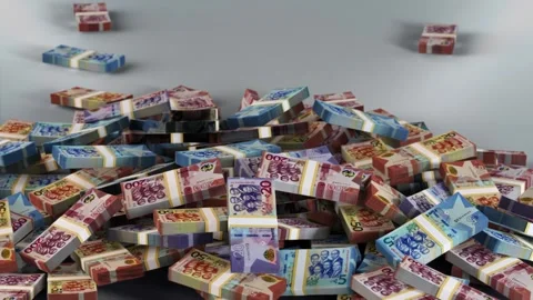 Money Falling Currency Stock Videos – Royalty-Free HD & 4K Videos