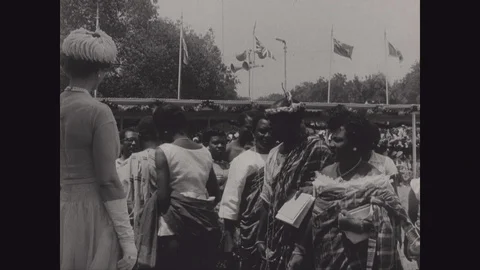 GHANA: ROYAL DIARY::Duchess of Kent in G... | Stock Video | Pond5