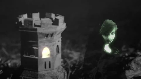 Ghost Castle Stock Footage ~ Royalty Free Stock Videos | Pond5