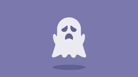 Ghost flying animation. Cute Ghosts floa... | Stock Video | Pond5