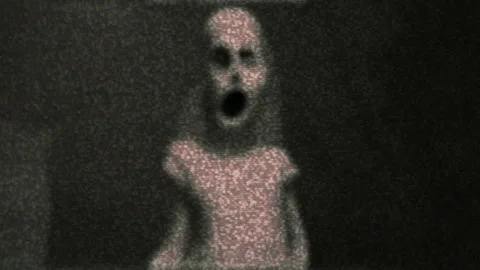 Tv Static Ghost Stock Video Footage | Royalty Free Tv Static Ghost ...