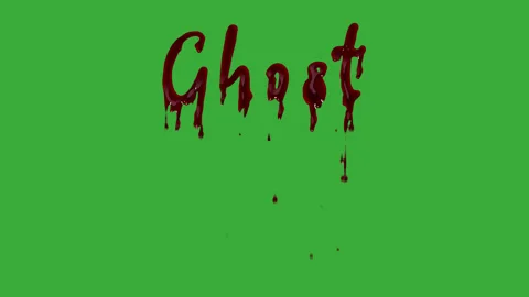 Ghost with Green Screen, Creating Dread ... | Stock Video | Pond5
