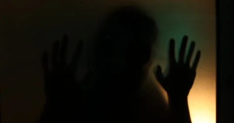Ghost hands Silhouette shadow | Stock Video | Pond5