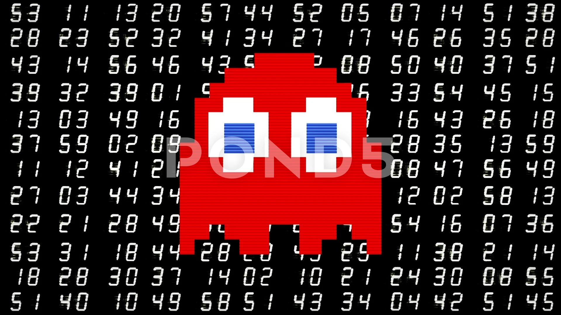 Pac Man Ghost Pixel Art Grid - Infoupdate.org
