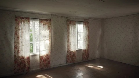 Ghost Staring out the Window | Stock Video | Pond5