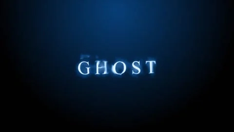Ghost Text Background | Stock Video | Pond5