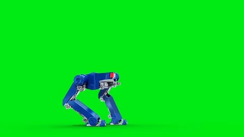 Robot Green Screen Stock Footage ~ Royalty Free Stock Videos | Pond5
