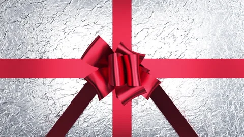 Gift Box Opening with Untying Ribbons an... | Stock Video | Pond5