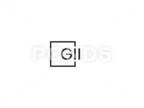 GII letter initial logo design vector illustration: Graphic #198846265