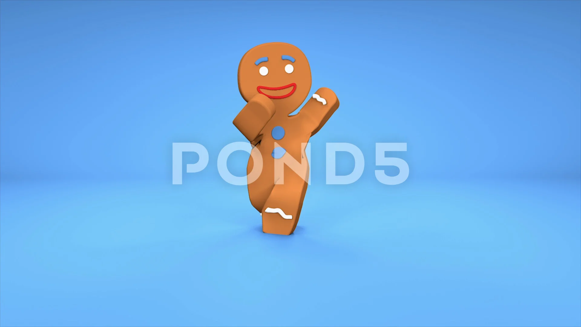 Animated Dancing Gingerbread