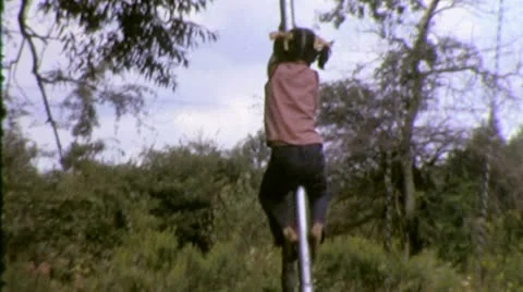 Girl Climbs Pole PLAYGROUND Play Kids Fu... | Stock Video | Pond5