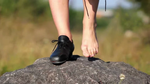 girl dancing step, step dancer (feet clo... | Stock Video | Pond5