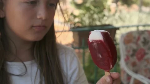 Girl Popsicle Stock Videos – Royalty-Free HD & 4K Videos