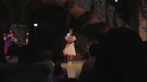 Girl Encourage The Crowd To Sing Along I... | Stock Video | Pond5