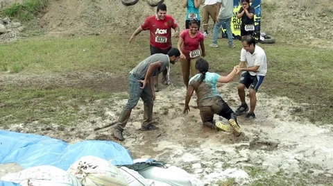 Mud Slide Stock Footage ~ Royalty Free Stock Videos | Pond5