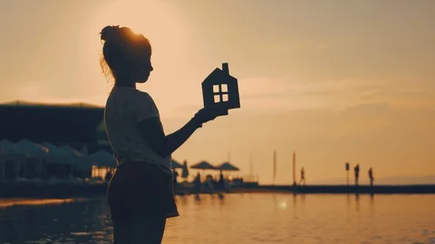 Beach House Girl Stock Videos – Royalty-Free HD & 4K Videos