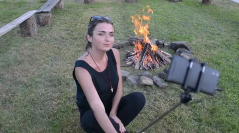 Fire Photo Girl Stock Videos – Royalty-Free HD & 4K Videos | Pond5