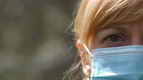 A girl portrait close up half face chara... | Stock Video | Pond5