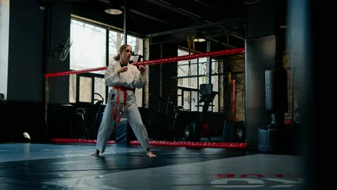 Woman Karate Uniform Stock Videos – Royalty-Free HD & 4K Videos | Page 2