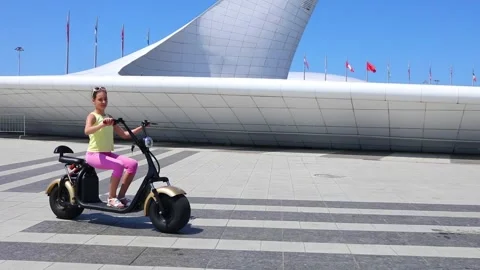 Electric Bike Girls Stock Videos – Royalty-Free HD & 4K Videos