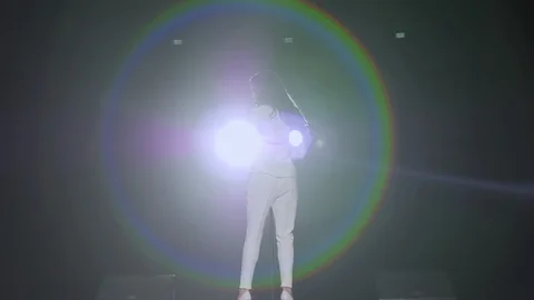 Singer Silhouette Girl Stock Videos – Royalty-Free HD & 4K Videos | Pond5