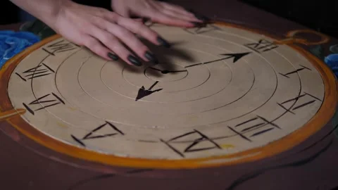 A girl spinning circles on the clock put... | Stock Video | Pond5