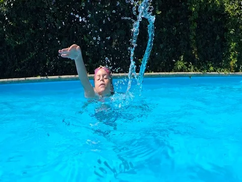 Girl Splash Stock Footage ~ Royalty Free Stock Videos | Pond5