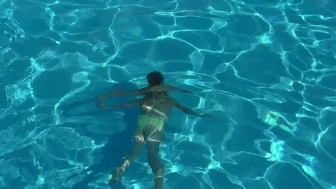 Girl Swimming Underwater Stock Video Footage | Royalty Free Girl Swimming Underwater Videos | Page 3