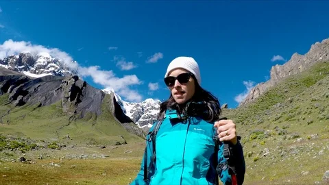 Snow Camping Girl Stock Videos – Royalty-Free HD & 4K Videos | Pond5